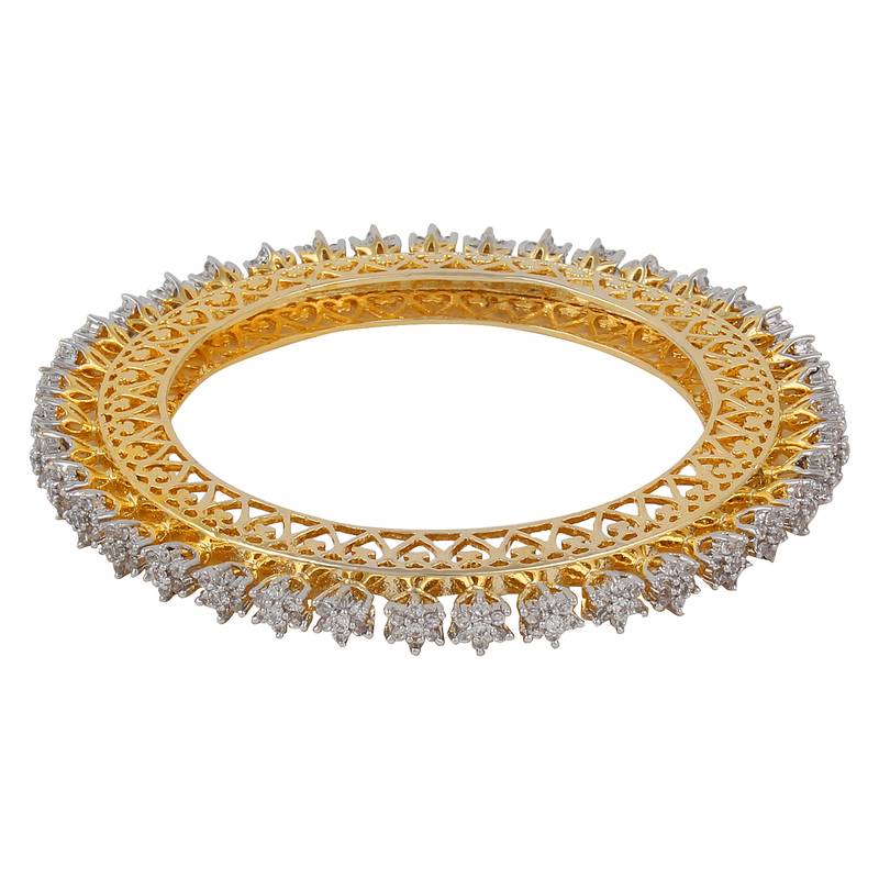 Buy Star Solitaire Pacheli Bangle Set Online
